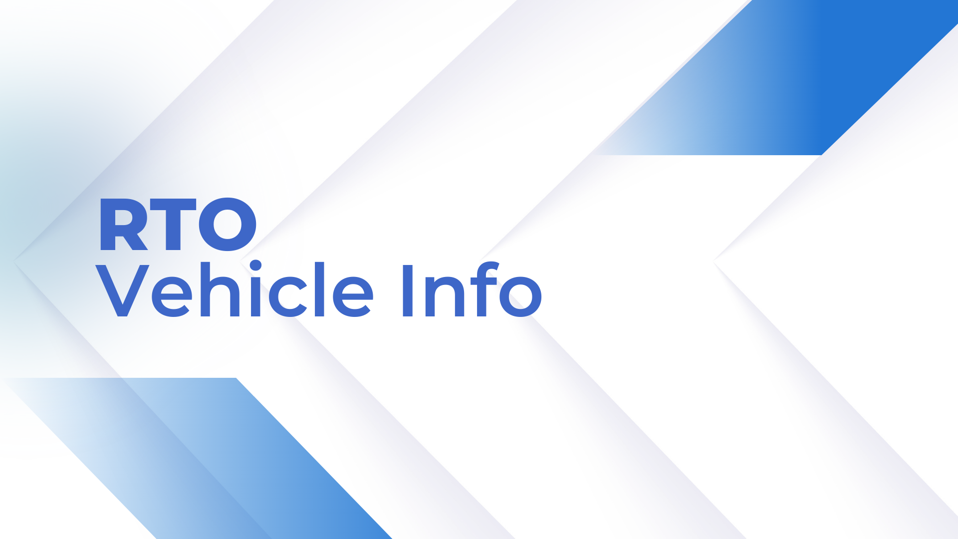 RTO Vehicle Information - Vehicle Owner Details @parivahan.gov.in